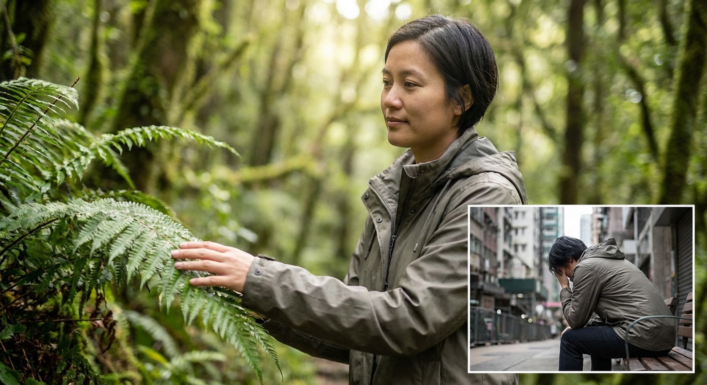 How a 15-Minute Nature Walk Measurably Reduces Rumination