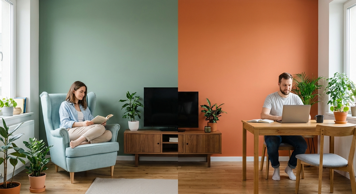 How Environmental Psychology Proves Room Color Affects Your Mood